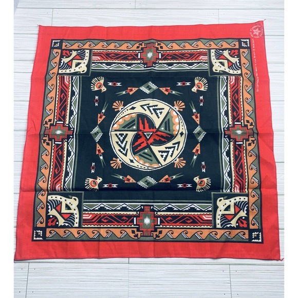 Wamcraft | Accessories | Vintage Wamcraft Bandana Kerchief Head Wrap ...